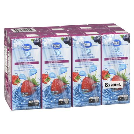 Great Value Naturally Flavoured Berry Water | Walmart Canada