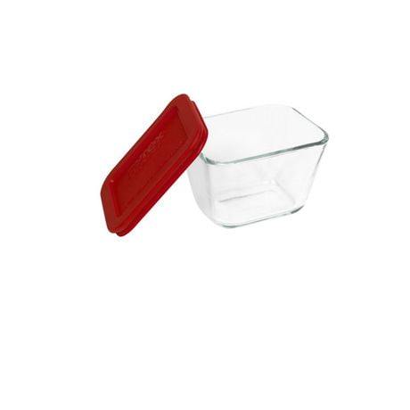 Pyrex® Storage Plus™ Square 1.9 Cup / 449ml | Walmart Canada