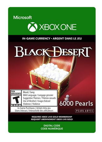 Click here for Id@Xbox Xbox One Black Desert: 6000 Pearls [Downlo... prices