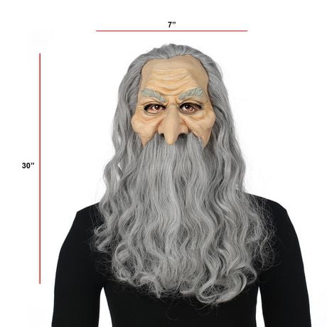 HALLOWEEN -WIZARD MASK, WIZARD MASK - Walmart.ca