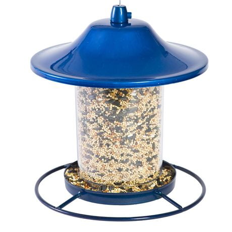 Click here for Perky-Pet 2 Lb Blue Sparkle Panorama Feeder Blue prices