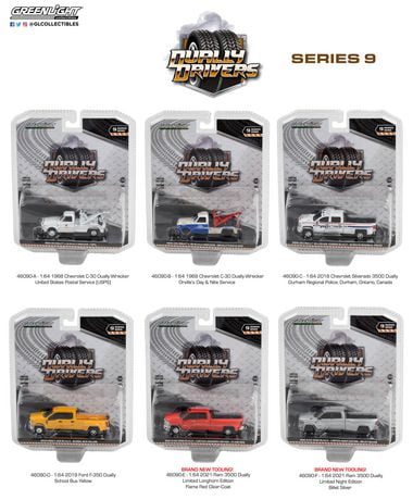 GreenLight 1:64 Dually Drivers Die-Cast Vehicles Series 9 | Walmart Canada