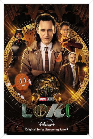 Marvel Loki - One Sheet Wall Poster, 14.725" x 22.375" Framed | Walmart ...