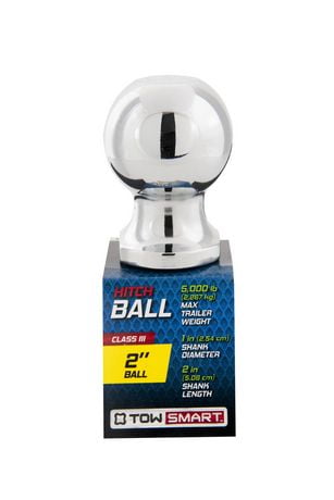 Click here for Towsmart Class Iii - 2 Hitch Ball X 1 Shank Diamet... prices