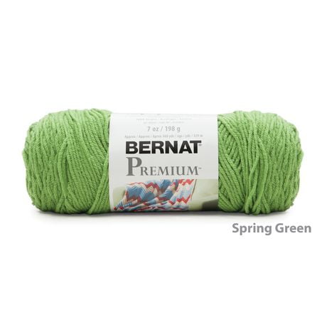 Click here for Bernat Premium Yarn (198G/7Oz) Spring Green prices