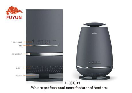 Click here for Ecohouzng Ptc Heater With Fan Black prices