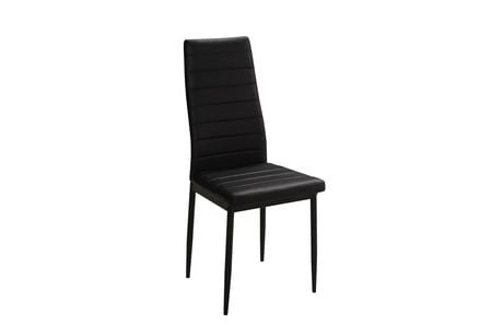 Click here for Topline Home Furnishings Black Side Chairs Black prices