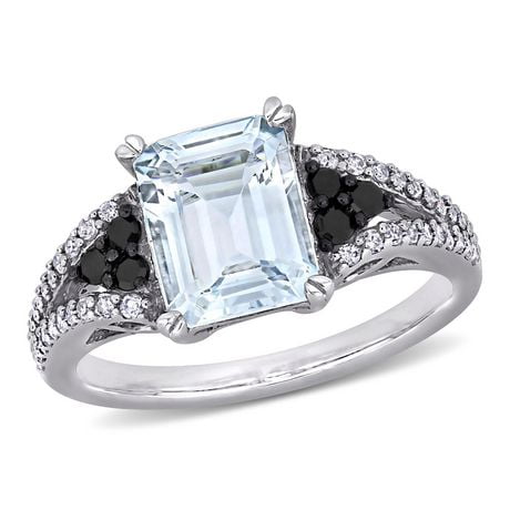 Click here for Miabella 2 Carat T. G.W. Ice Aquamarine And 3/8 Ca... prices