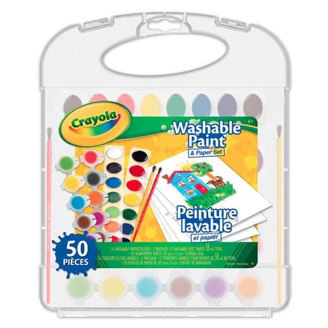 Crayola Washable Paint & Paper Set | Walmart Canada