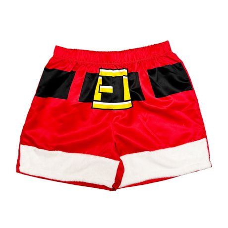 Mad Engine Men's Fuzzy Santa Boxers - Walmart.ca