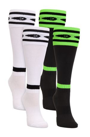 Mitre Pee Wee Soccer Neon Green/Neon Orange 2-Pack Socks | Walmart Canada