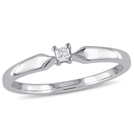 Click here for Miabella Princess-Cut Diamond-Accent Sterling Silv... prices