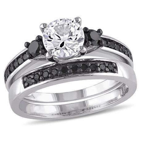 Click here for Asteria 1-3/8 Carat T. G.W. Created White Sapphire... prices