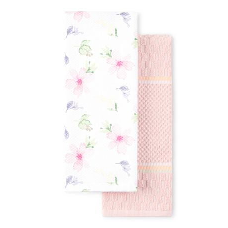 HOMETRENDS Kitchen Towels, 2 Pack - Walmart.ca