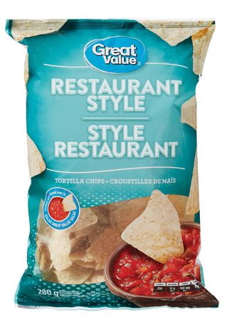 Great Value Restaurant Style Tortilla Chips - Walmart.ca