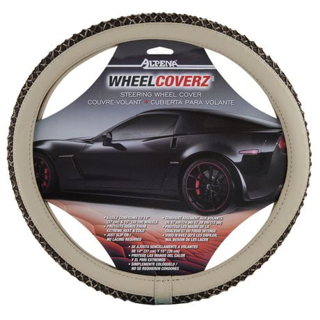 Alpena Lisbon Braid Tan Steering Wheel Cover | Walmart Canada