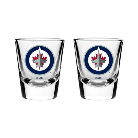 Click here for Nhl The Sports Vault 2Pk Shot Glass Set Winnipeg J... prices