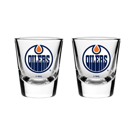 Click here for Nhl The Sports Vault 2Pk Shot Glass Set Edmonton O... prices