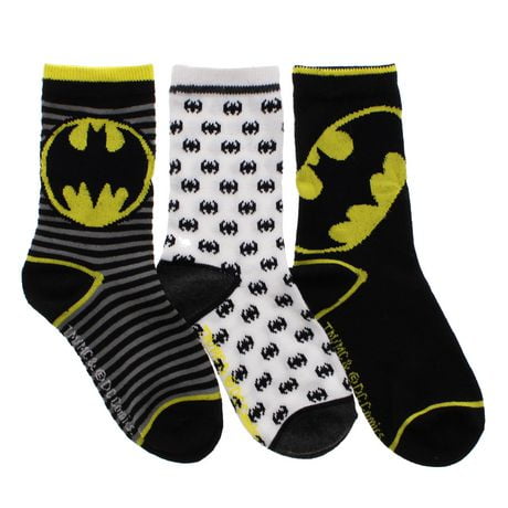 Batman Boys' Crew Socks, Pack of 3 | Walmart Canada