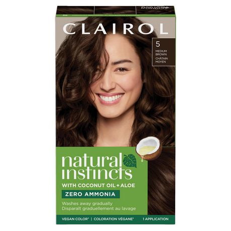 Clairol Natural Instincts Demi-Permanent Hair Color, Vegan Hair Dye ...
