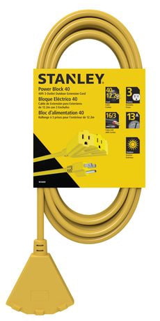 Stanley Power Block 40 Yellow, Stanley - Walmart.ca