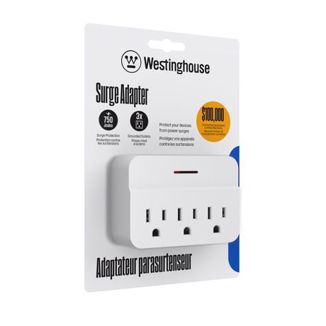 Westinghouse 3 Outlet Surge Adapter, Westinghouse - Walmart.ca