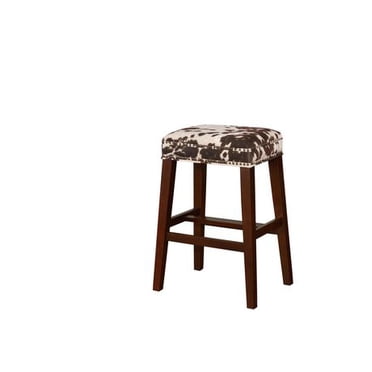 Noah Brown Cow Print Counter Stool - Walmart.ca