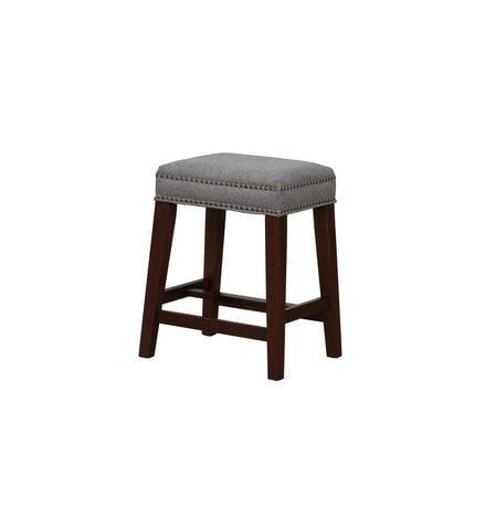 Click here for Linon Carter Gray Counter Stool Walnut # prices