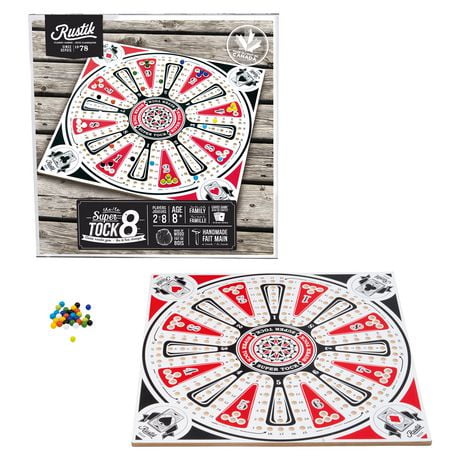 Rustik 8-player Tock/Pachisi - Walmart.ca