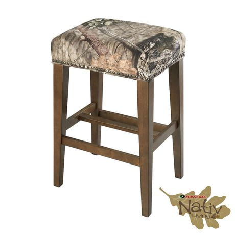Click here for Linon The Mossy Oak Nativ Living Backless Bar Stoo... prices
