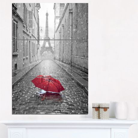 Click here for Design Art Eiffel View From Paris Street Cityscape... prices