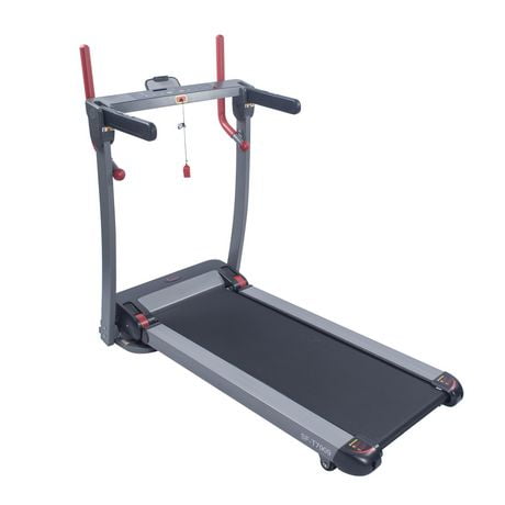 Sunny Health & Fitness Incline Treadmill with Bluetooth Speakers and ...