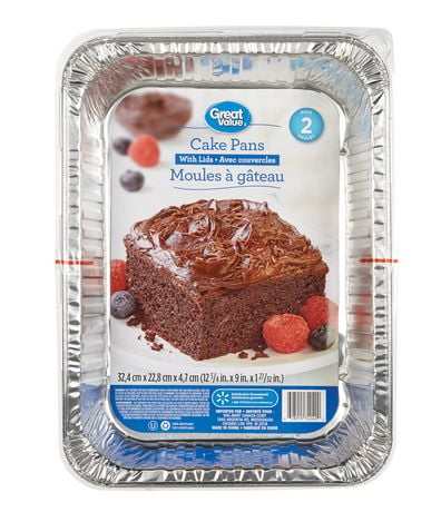 Great Value Cake Pans with Lids | Walmart Canada