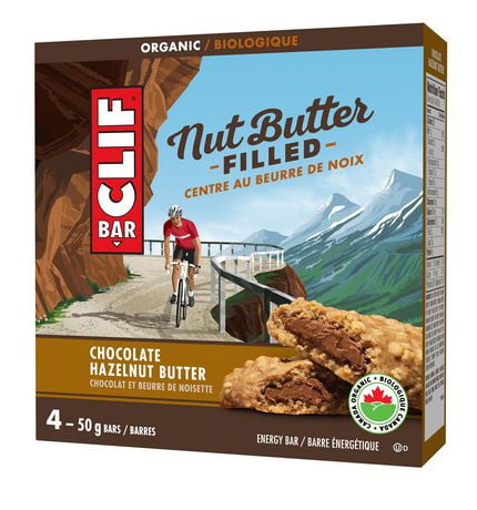 CLIF Bar Nut Butter Organic Chocolate Hazelnut Energy Bars | Walmart Canada