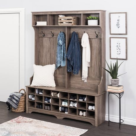 Click here for Prepac 60 In W X 77 In H X 15.5 In Dwide Hall Tree... prices