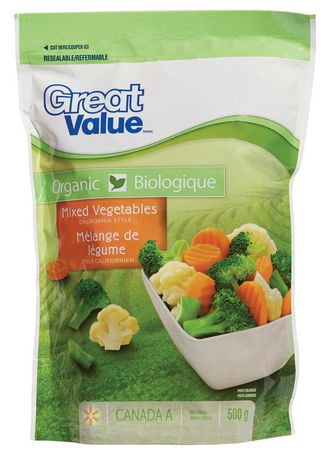 Great Value Organic Mixed Vegetables | Walmart Canada