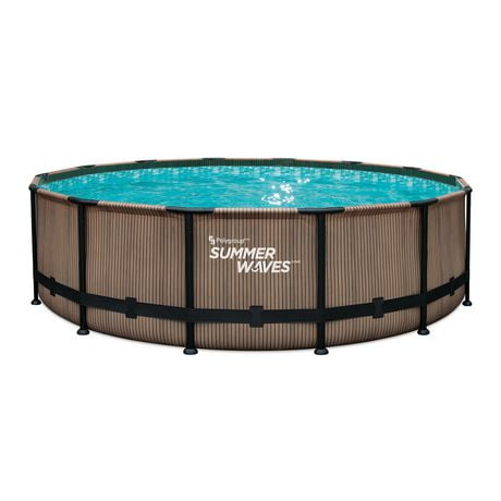 SUMMER WAVES 14FT ELITE FRAME POOL - Walmart.ca