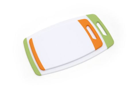 Click here for Farberware Set Of 2 Poly Boards Green/Orange 16 prices