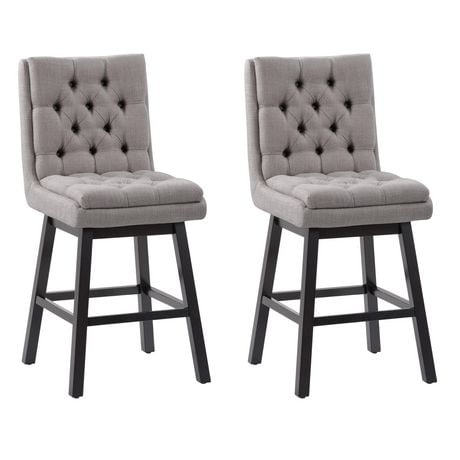 Click here for Corliving Boston Tufted Fabric Barstool  Set Of 2... prices