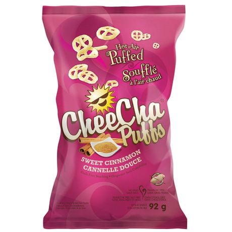 CheeCha Puffs Hot Air Puffed Sweet Cinnamon Puffs - Walmart.ca
