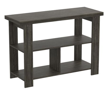 Click here for Safdie & Co. Console Table 41.25L Dark Grey 3 Shel... prices