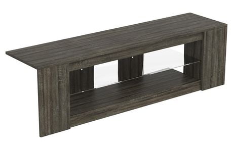 Click here for Safdie & Co. Tv Stand 55L Dark Grey 2 Shelves With... prices