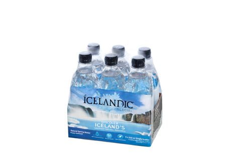 Icelandic Glacial Natural Spring Water, 6 x 500 mL - Walmart.ca