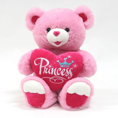 Vendor Labelling 15" Sweetheart Teddy® Plush Toy, Pink | Walmart Canada