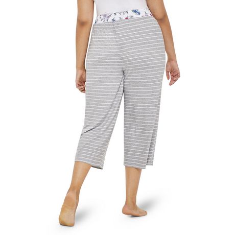 George Plus Women's Peached Jersey Capri | Walmart Canada