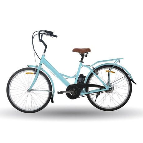 T-Zone Electric Bicycles The Voyager Step-Thru E-Bike - Walmart.ca
