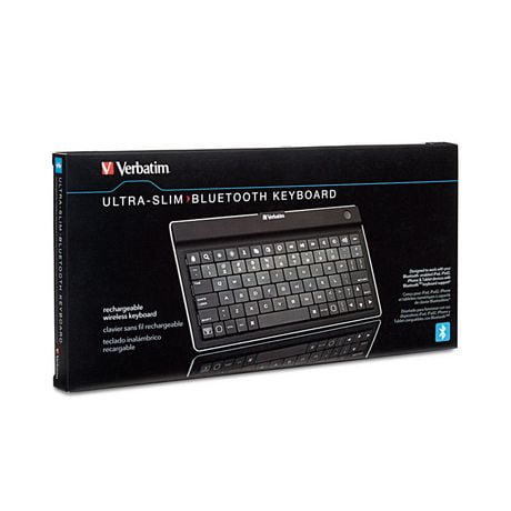 Verbatim Ultra-Slim Bluetooth Keyboard Black | Walmart Canada