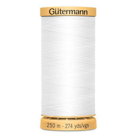 Click here for Gutermann 100 Cotton Thread 1006 - White prices