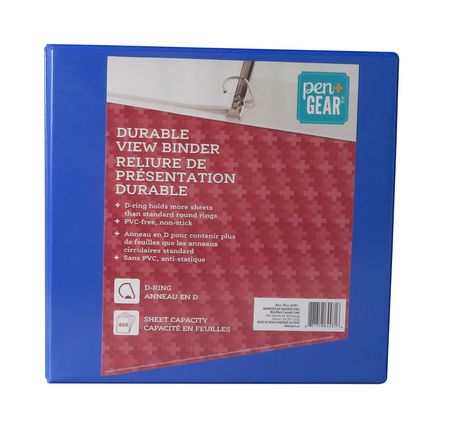 PEN+GEAR DURABLE VIEW BINDER | Walmart Canada