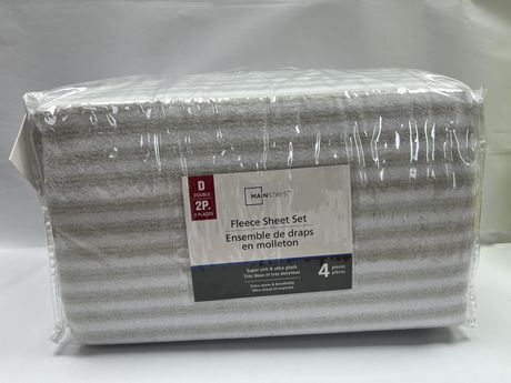 Fleece sheet set | Walmart Canada
